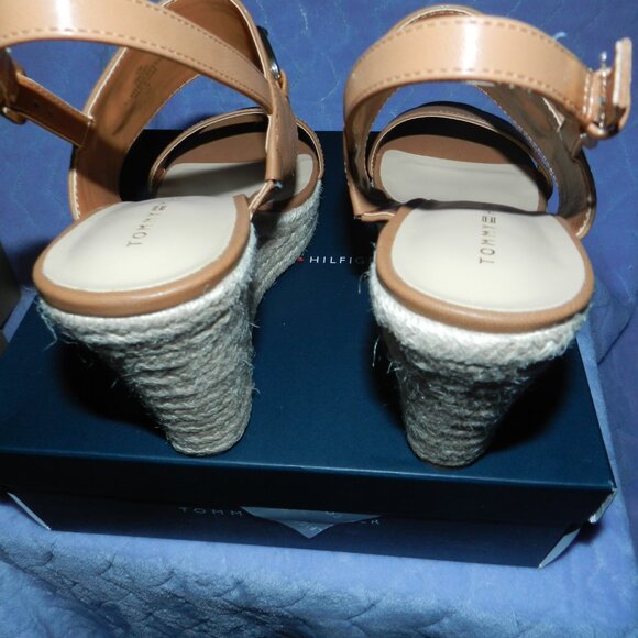Tommy Hilfiger | Shoes | Tommy Hilfiger Logo Khari Espadrille Wedge ...